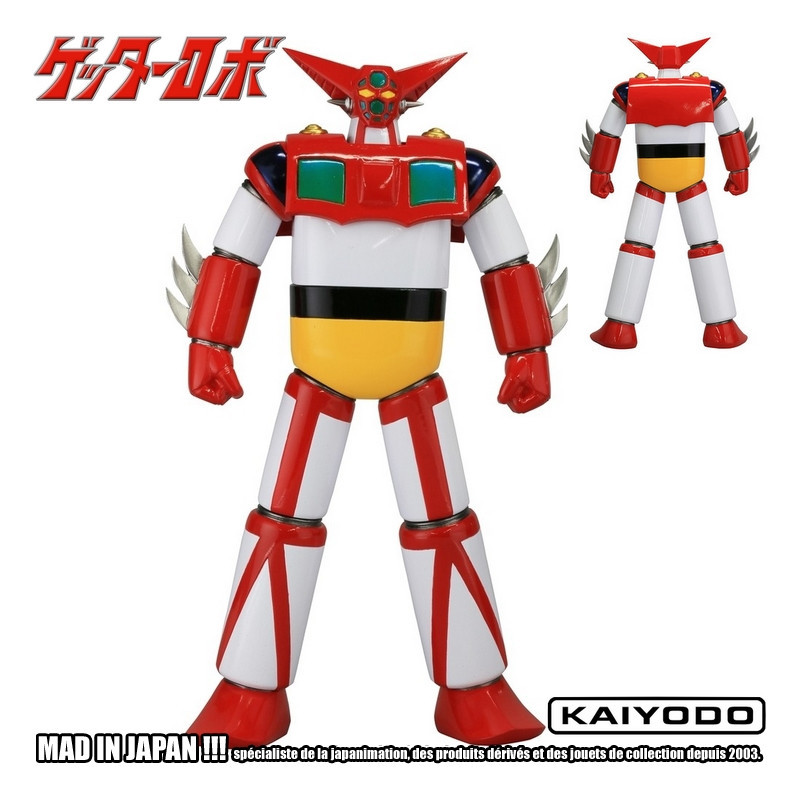 GETTER ROBO figurine Getter One Sofubi Kaiyodo