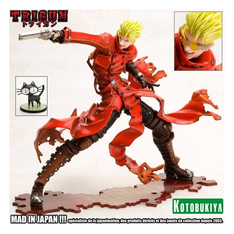TRIGUN Statue Vash the Stampede ARTFXJ Kotobukiya