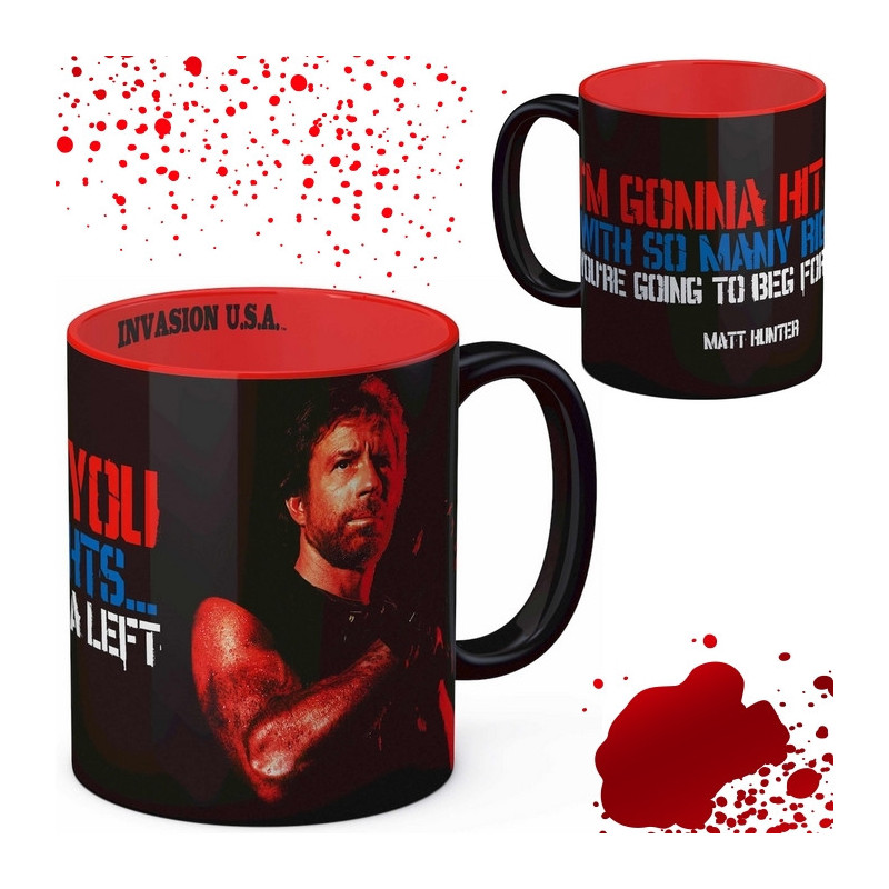 CHUCK NORRIS Mug I'm Gonna Hit You