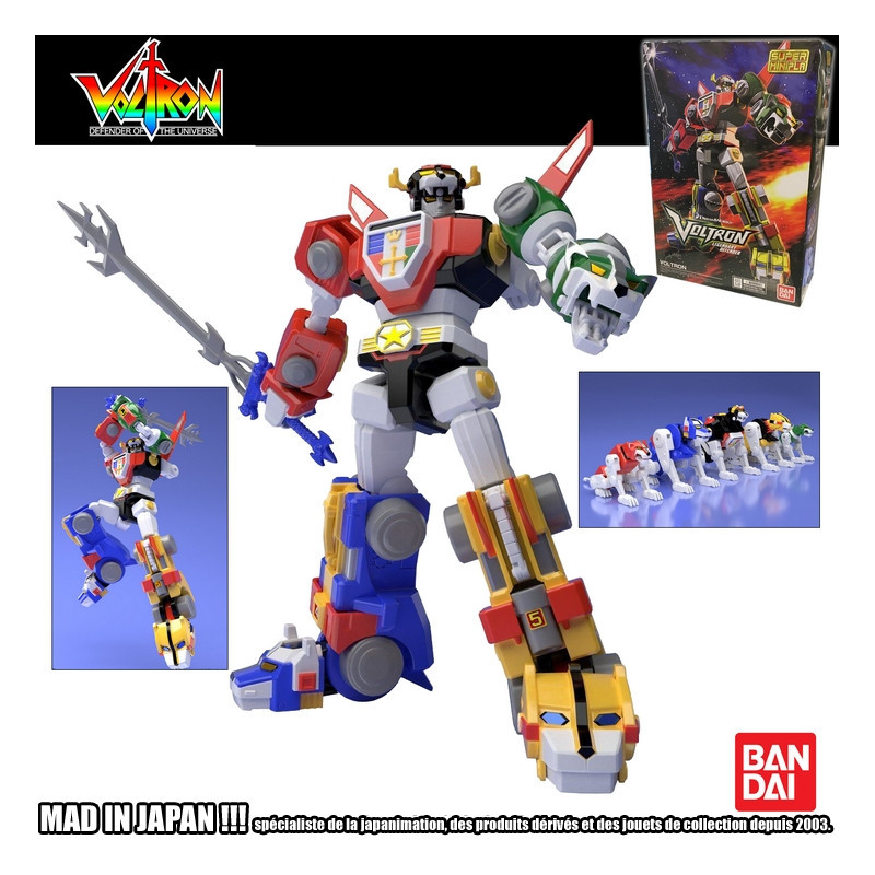 VOLTRON Figurine Voltron Mini-Pla Bandai