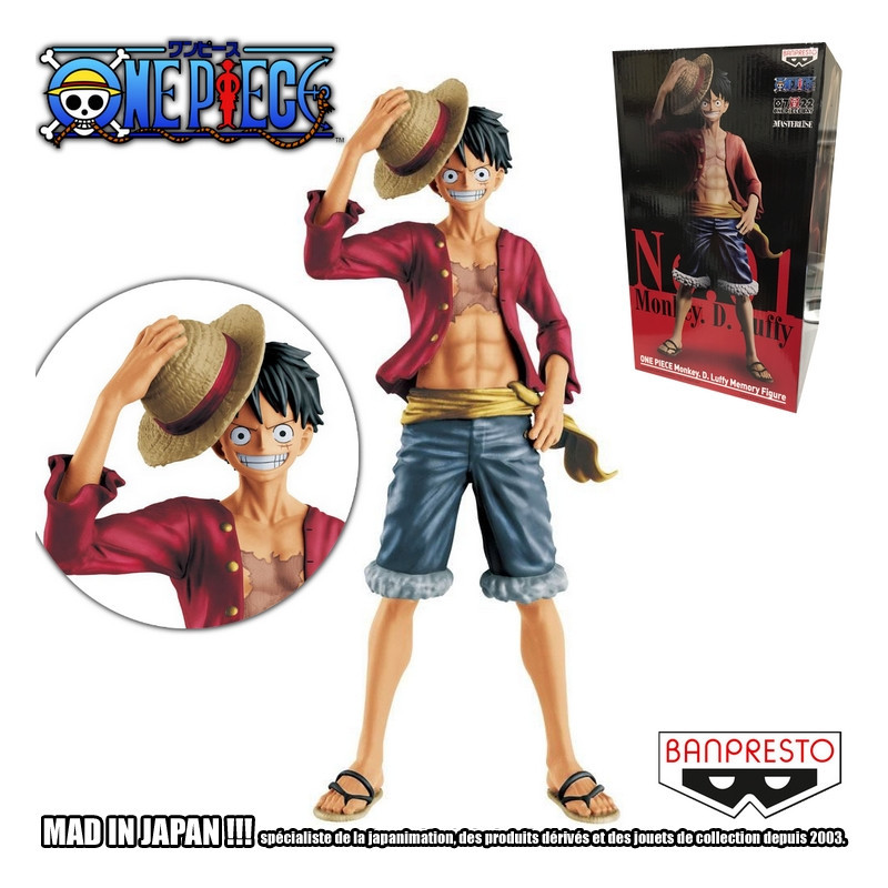 ONE PIECE Luffy D. Monkey Memory Figure Banpresto