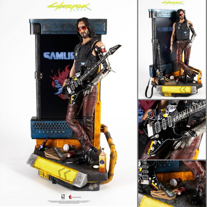 CYBERPUNK 2077 Statue Johnny Silverhand Exclusive PureArts