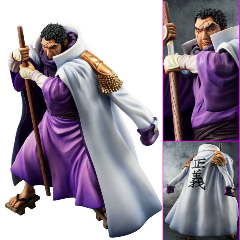 ONE PIECE Figurine Amiral Fujitora P.O.P. Sailing Again Megahouse