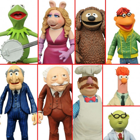 MUPPETS SHOW Figurines The Muppets Select Best Of série 1 & 2 Diamond ...