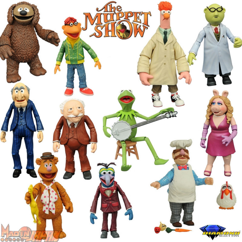 MUPPETS SHOW Figurines The Muppets Select Best Of série 1 & 2 Diamond ...
