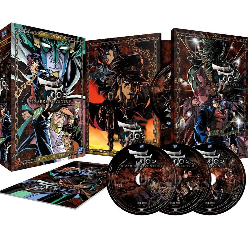 JOJO'S BIZARRE ADVENTURE Coffret DVD Intégrale Edition Collector