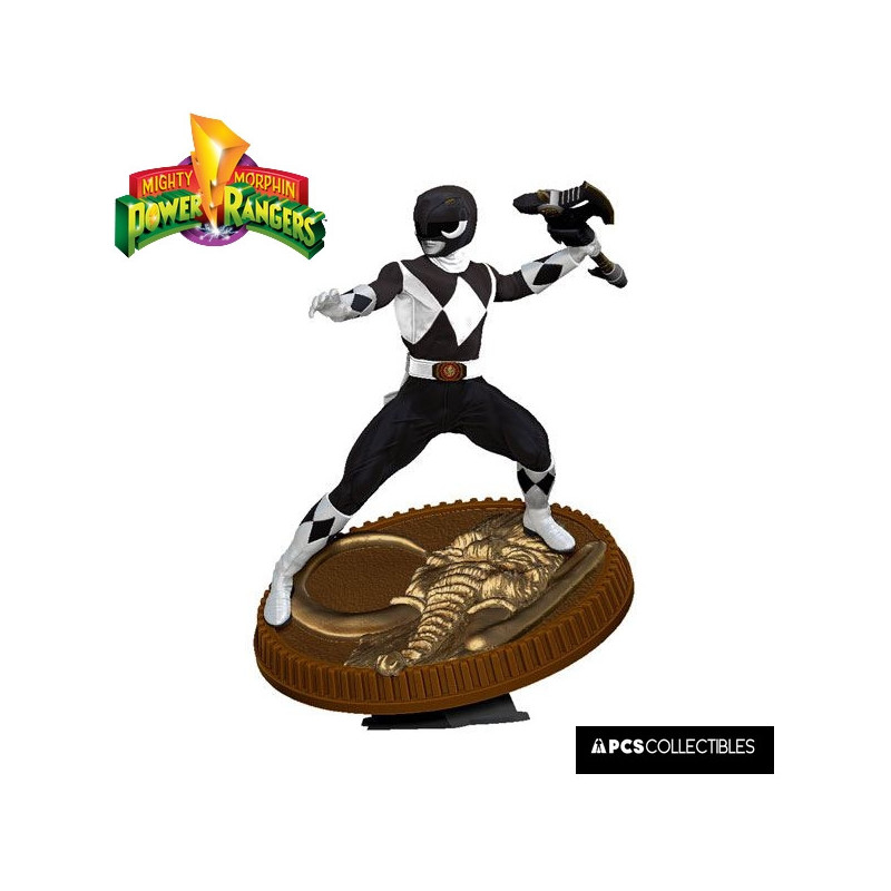 Mighty Morphin Power Rangers Statuette Black Ranger PCS Collectibles