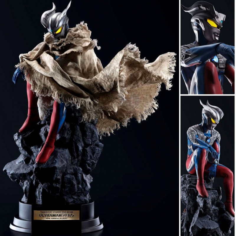 ULTRAMAN Statue Premium Ultraman Zero 10th Anniversary Tamashii Studio