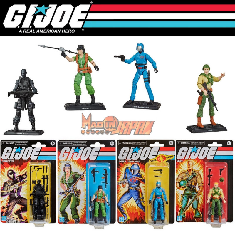 GI JOE Figurines Retro Collection Series 2021 Wave 1 Hasbro