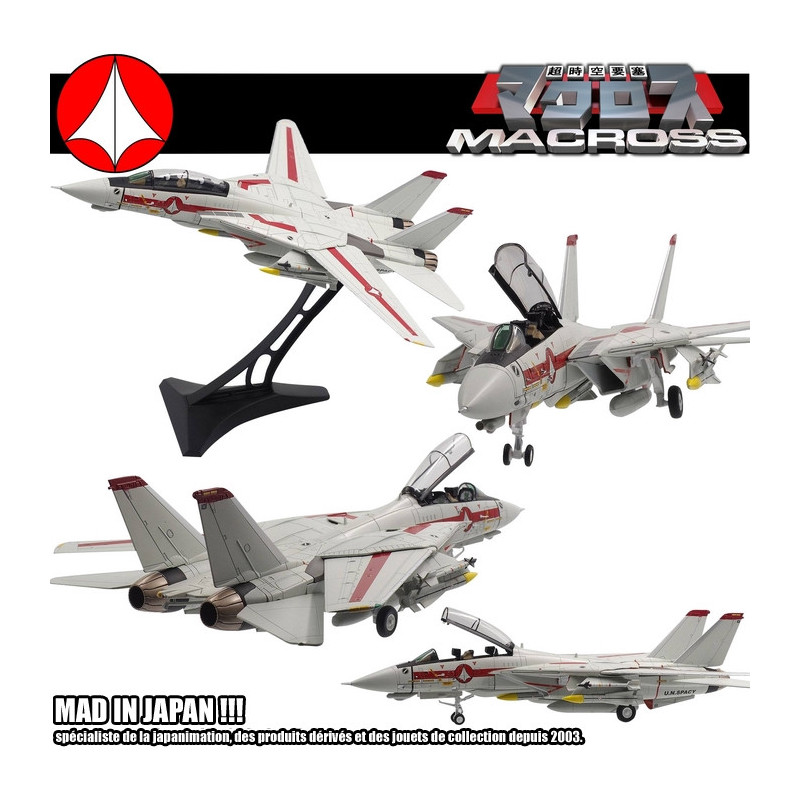 MACROSS ROBOTECH VF-1J réplique F-14 172ème Die-Cast Calibre Wings