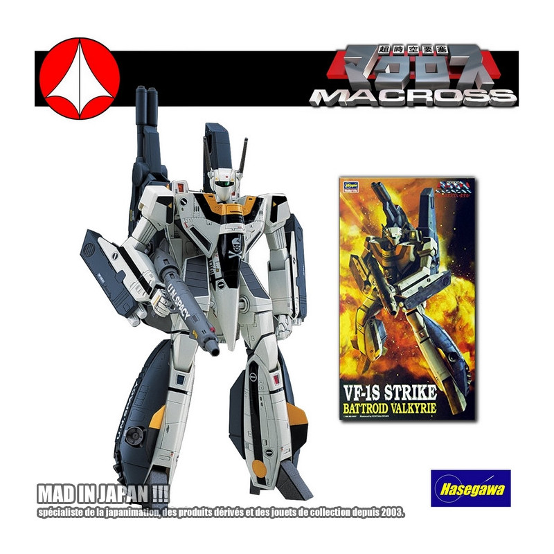 MACROSS VF-1S Strike Battroid Valkyrie 172ème Hasegawa