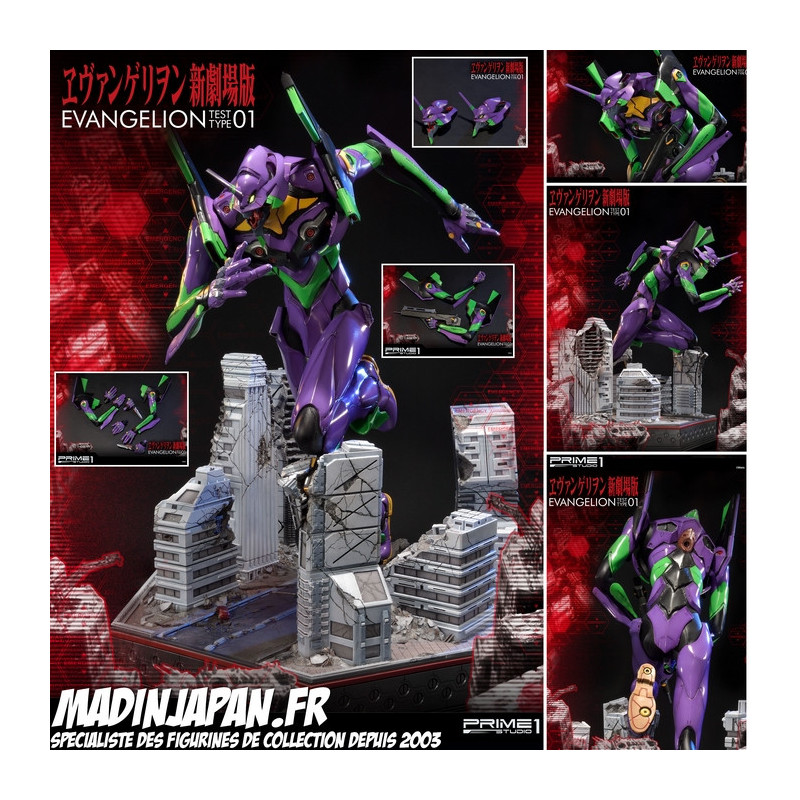 EVANGELION Statue EVA Test Type-01 Prime 1 Studio