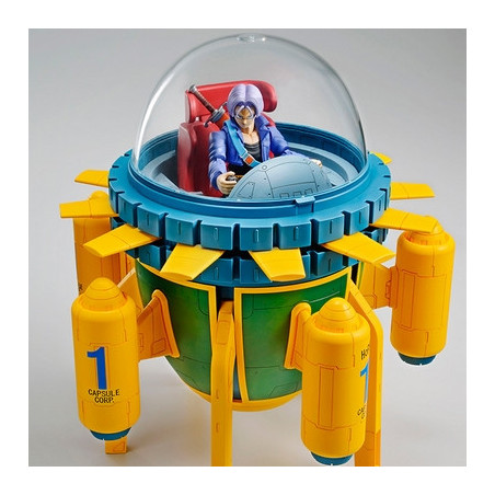 DRAGON BALL Z Trunks Time Machine Figure Rise Mechanics Bandai