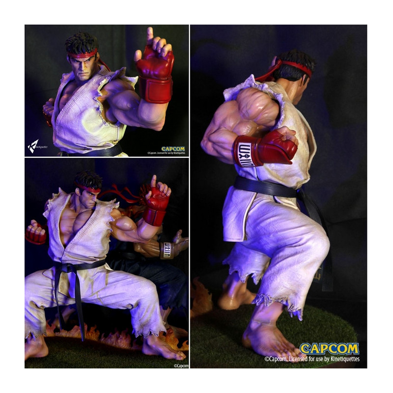 ULTRA STREET FIGHTER IV statue Ryu - The Beast Unleashed Kinetiquettes