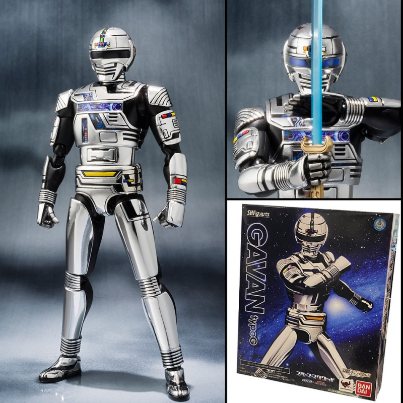 SPACE SHERIFF GAVAN X-OR SH Figuarts Gavan Type G Space Squad ver. Bandai