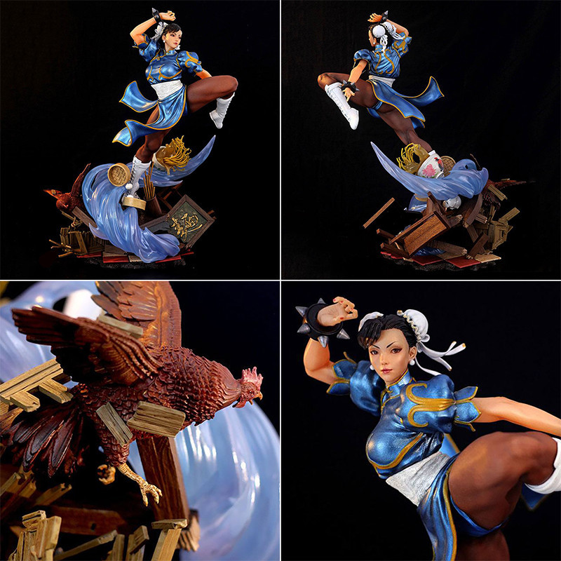 STREET FIGHTER Statue Chun Li The Strongest Woman In The World ...