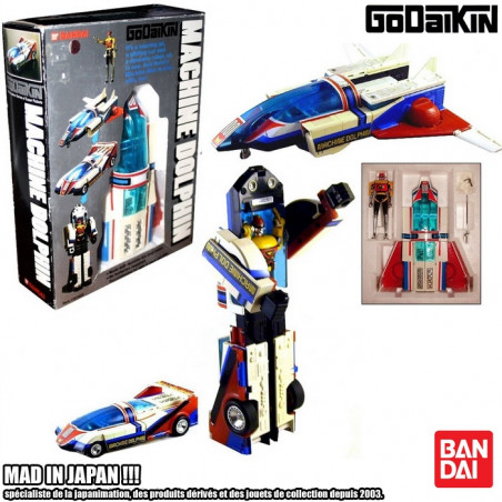 SEIUN KAMEN MACHINE MAN Machine Dolphin - Bandai Godaikin (Occasion)