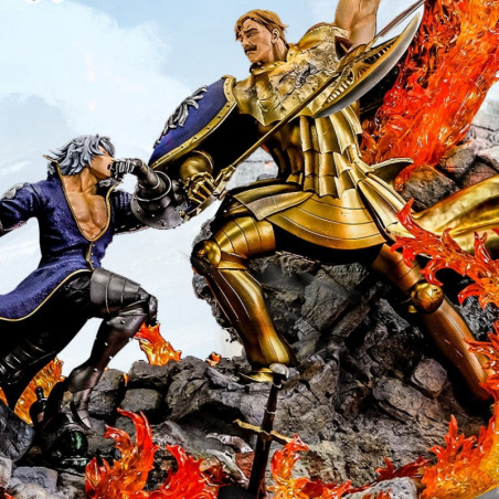SEVEN DEADLY SINS Statue Elite Fandom Escanor vs Estarossa Figurama ...