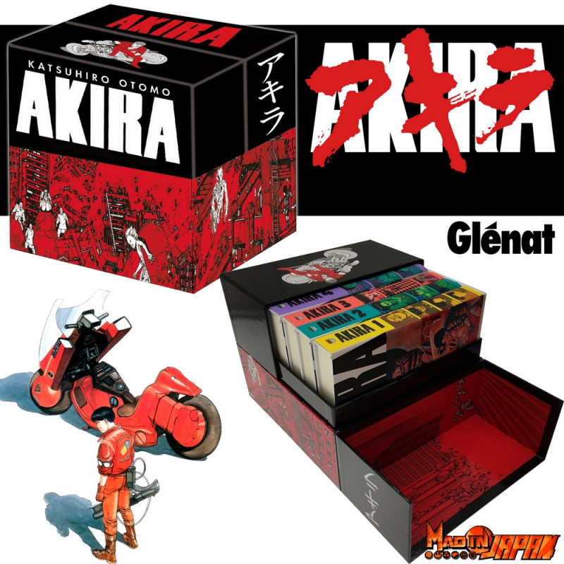 AKIRA Coffret Collector Intégral & Artbook Akira Club Glénat