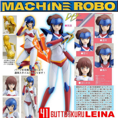 MACHINE ROBO GOBOTS figurine Leina Stol CM'S
