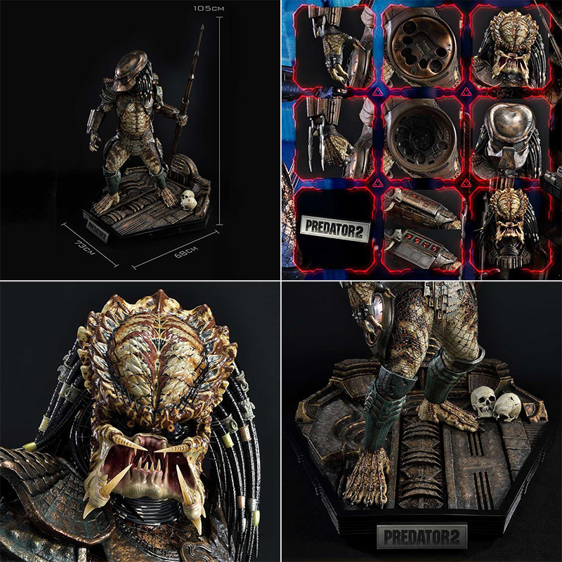 PREDATOR 2 Statue City Hunter Predator Prime 1 Studio
