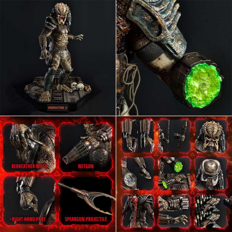 PREDATOR 2 Statue City Hunter Predator Deluxe Bonus Version Prime 1 Studio