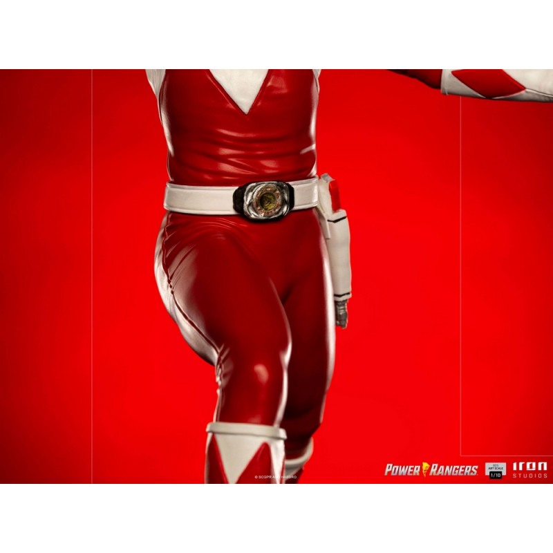 Statue Red Ranger BDS Art Scale Iron Studios Power Rangers