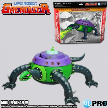 GOLDORAK figurine Metaltech Giru Giru HL PRO Golgoth