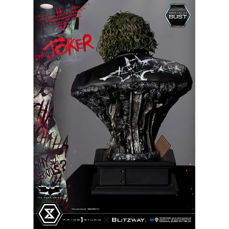 THE DARK KNIGHT Buste The Joker Premium Prime 1 Studio