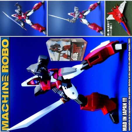 MACHINE ROBO GOBOTS figurine Blue Jet Art Storm