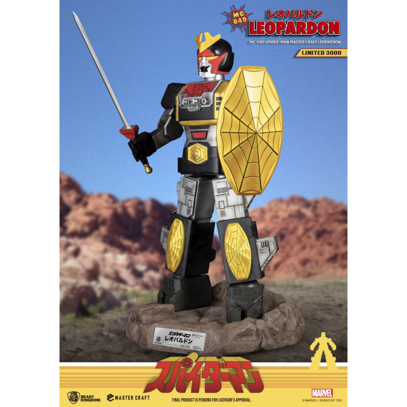 Statue Leopardon Master Craft Beast Kingdom Spider Man