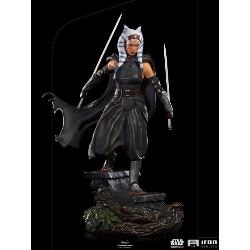 Statue Ashoka Tano Iron Studios Star Wars The Mandalorian