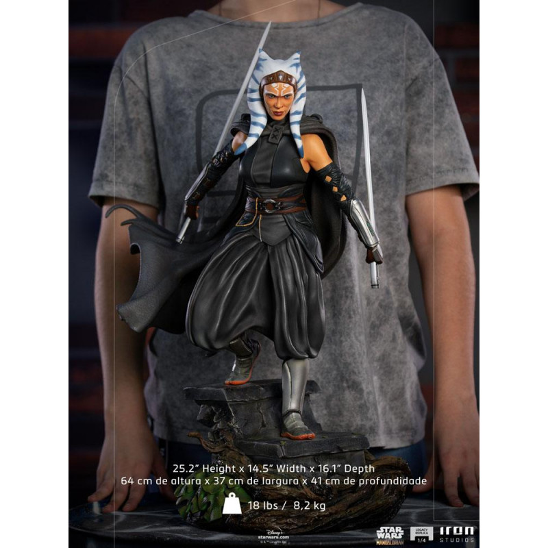 Statue Ashoka Tano Iron Studios Star Wars The Mandalorian