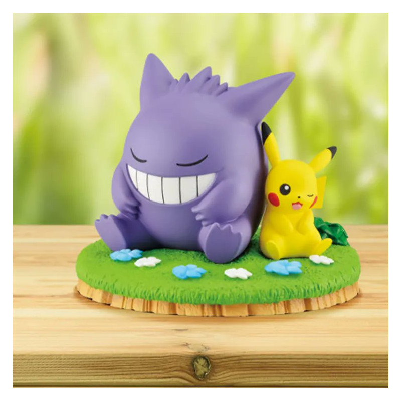 POKEMON Diorama Ectoplasma & Pikachu Banpresto