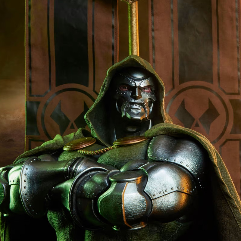 MARVEL Statue Doctor Doom Maquette Sideshow