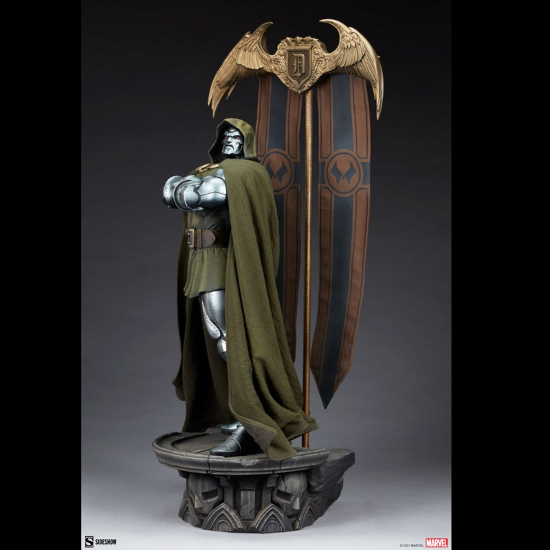 MARVEL Statue Doctor Doom Maquette Sideshow