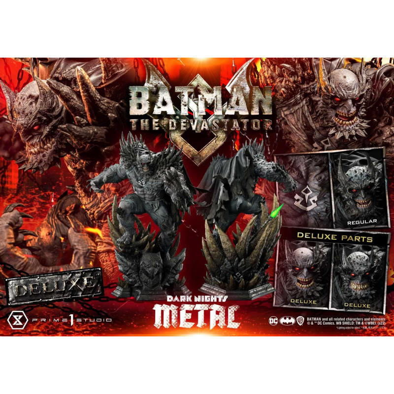 Statue The Devastator Dark Nights Metal Deluxe Bonus Version Prime 1 ...