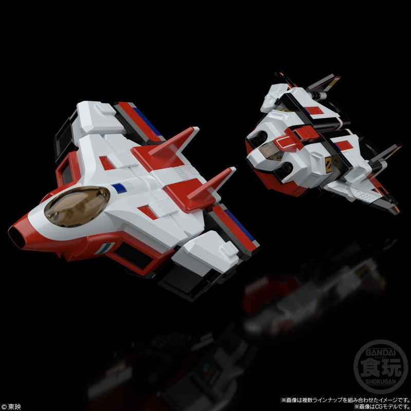 BIOMAN Figurine Bio Robo Mini Pla Bandai Shokugan