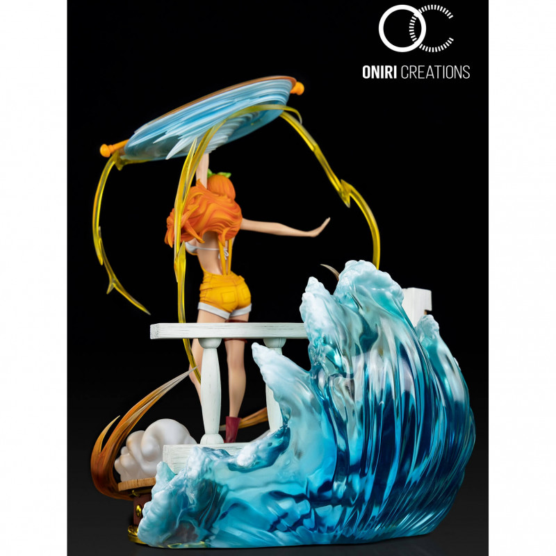 ONE PIECE Statue Nami Thunderbolt Tempo Oniri Créations