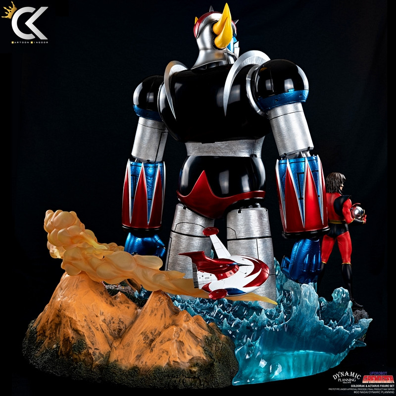 Statue Goldorak & Actarus Cartoon Kingdom