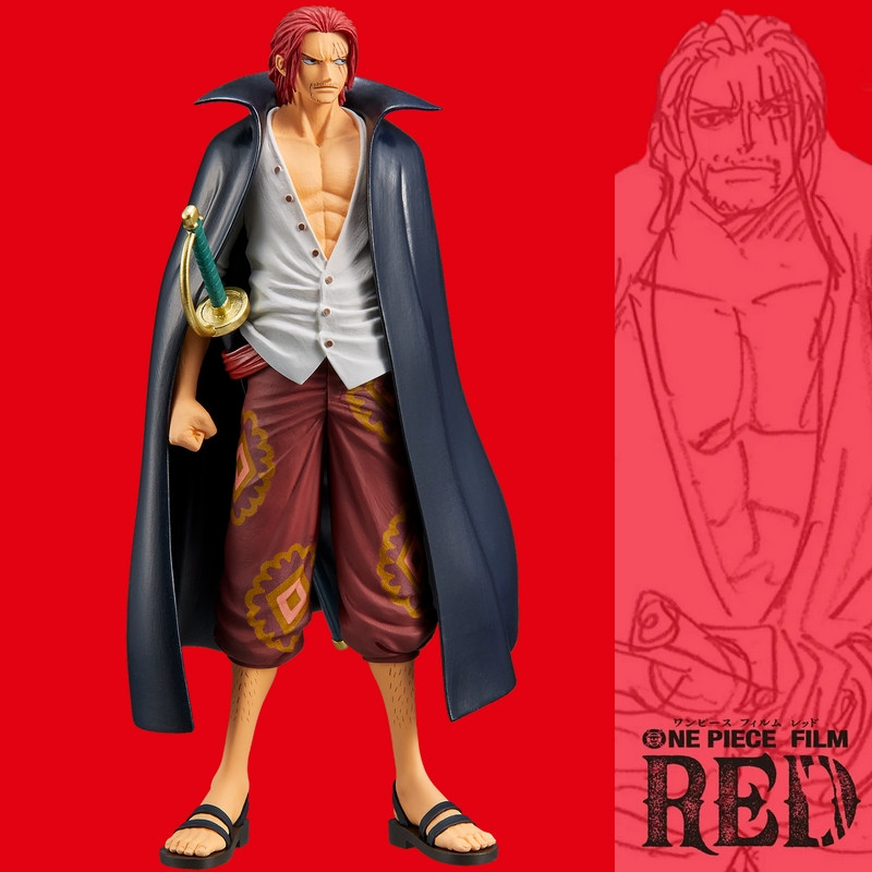 ONE PIECE RED Figurine DXF Shanks The Grandline Men vol.2 Banpresto