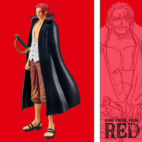 ONE PIECE RED Figurine DXF Shanks The Grandline Men vol.2 Banpresto