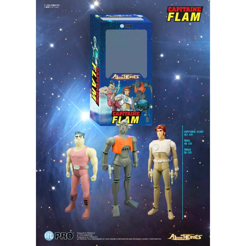 CAPITAINE FLAM Figurine Curtis Newton HL PRO