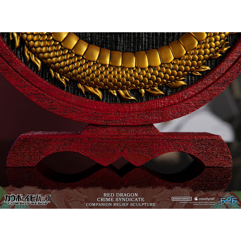 Statue Red Dragon Crime Syndicate Companion Relief F4F Cowboy Bebop