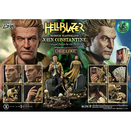 Statue John Constantine Deluxe Bonus Version Prime 1 Studio DC Comics ...