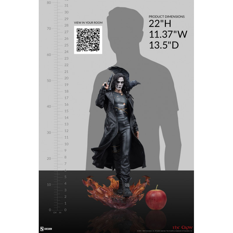 THE CROW Statue Eric Draven Premium Format Sideshow