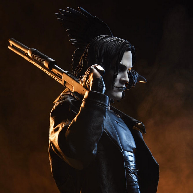 THE CROW Statue Eric Draven Premium Format Sideshow
