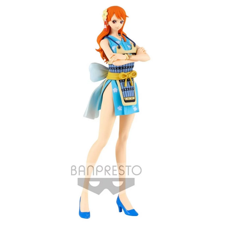 ONE PIECE Figurine Nami Wanokuni Style II Glitter & Glamours Ver.B ...