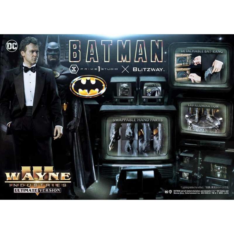 BATMAN 1989 Statue Batman Museum Masterline Ultimate Version Prime 1 Studio