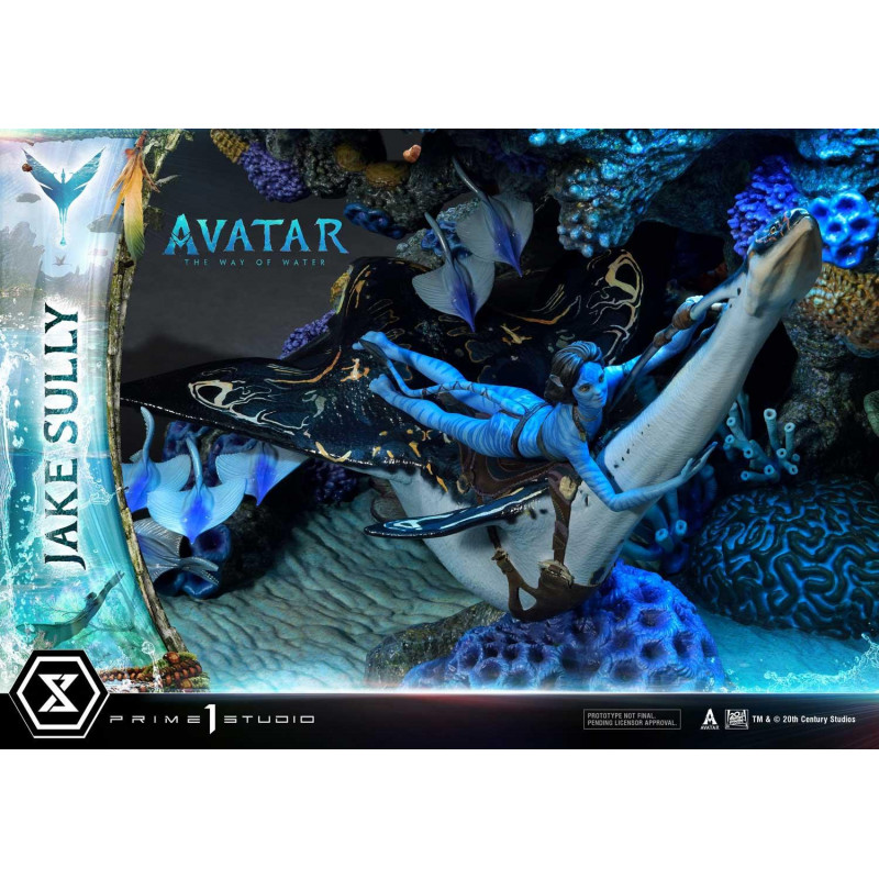 Statue Jake Sully Bonus Version Prime 1 Studio Avatar The Way of Water